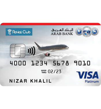 Royal Jordanian Visa Platinum Credit Card